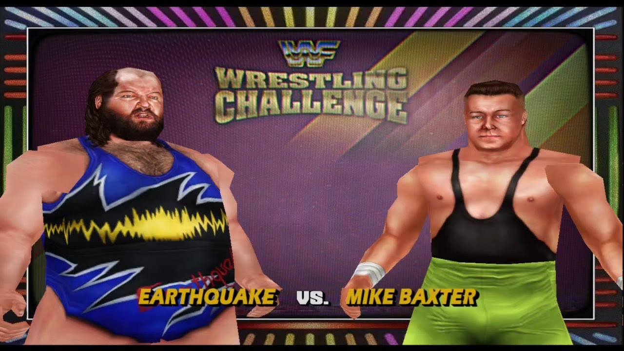 Earthquake in action | WWF Wrestling Challenge | WWF Legends Challenge ...