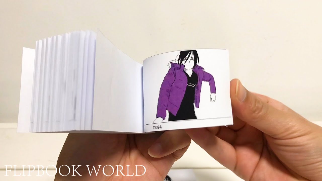 『Flipbook No .246』Fun flip book dancing creative video - YouTube