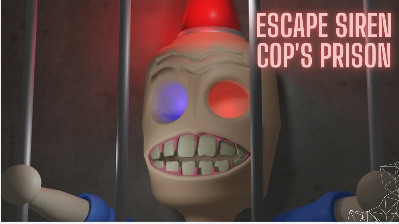ROBLOX: ESCAPE SIREN COP'S PRISON - YouTube