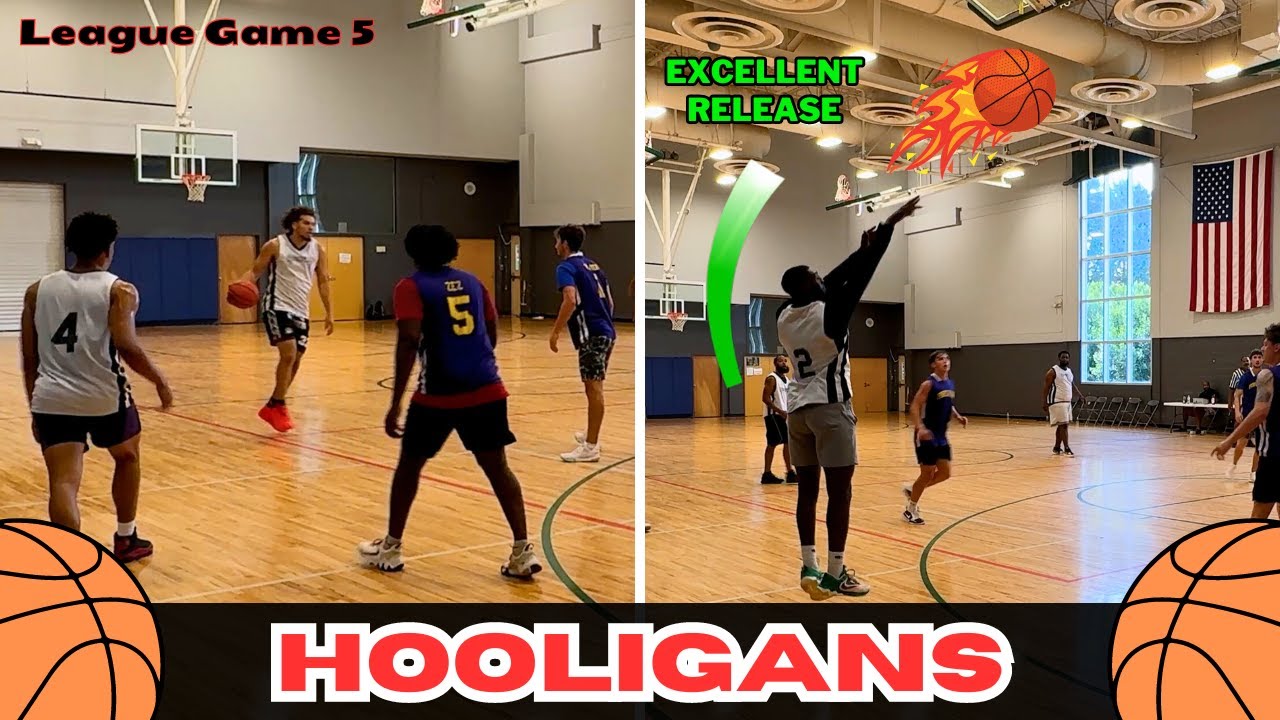 HOOLIGANS IN ROUTE TO THE CHAMPIONSHIP (Men's Basketball League Game 5 ...
