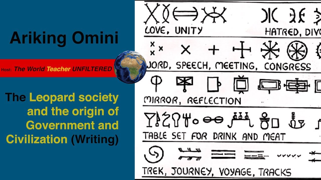 The Leopard society and the origin of Government and Civilization ...