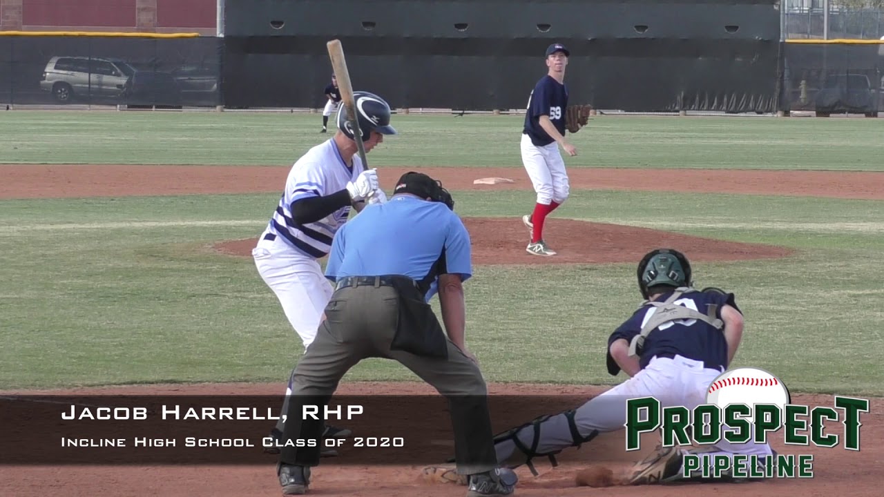Jacob Harrell Prospect Video 2, RHP, Incline High School Class of 2020 ...