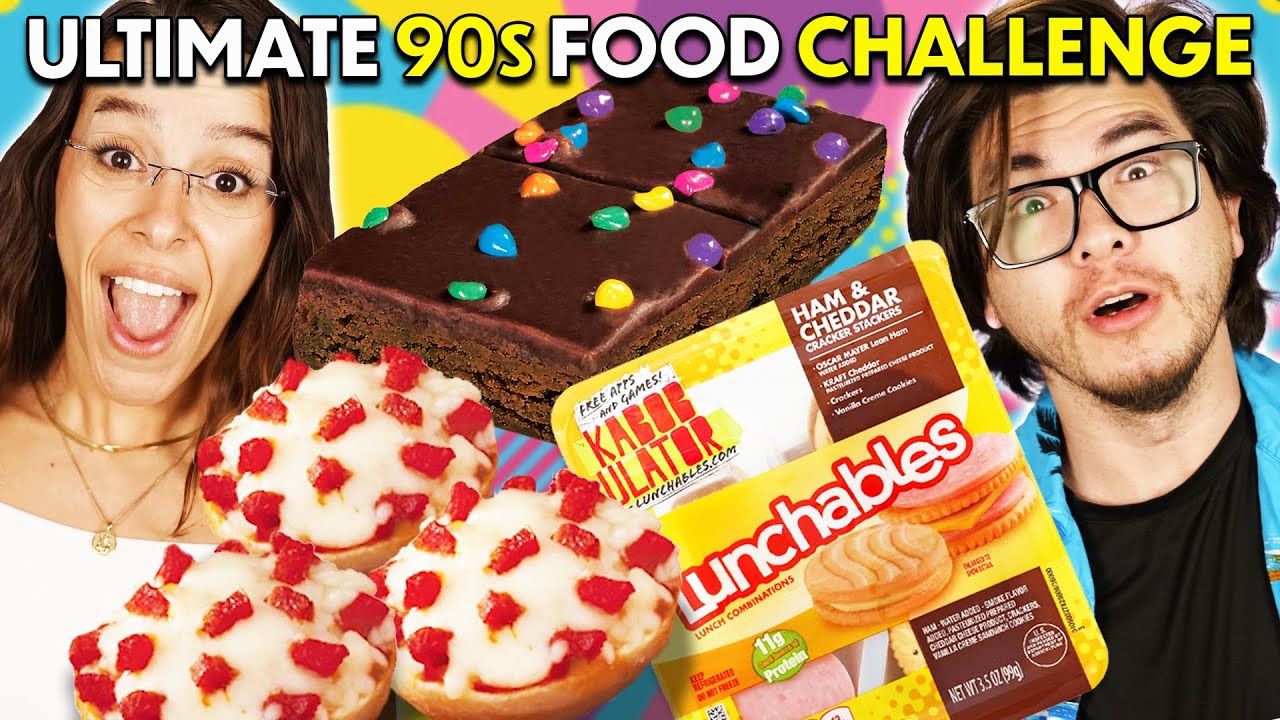 Ultimate 90s Food Challenge! - YouTube