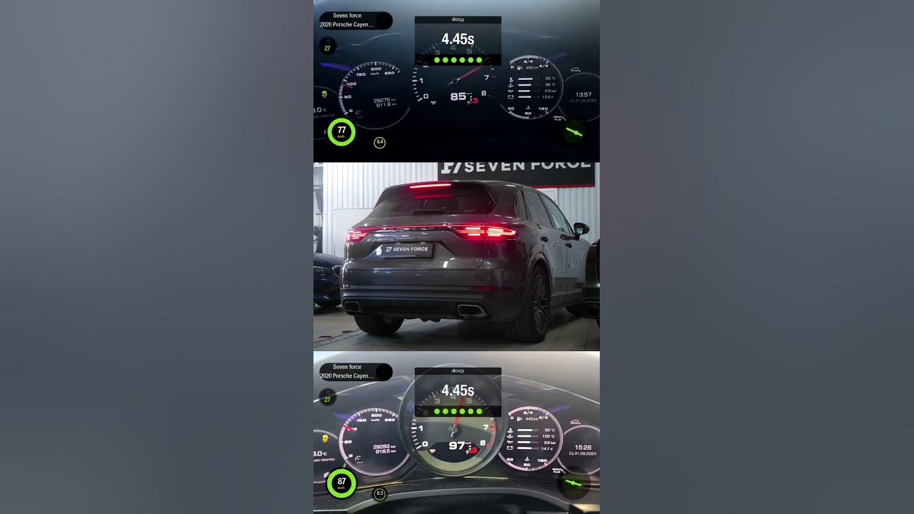 До/после stage 1 на Porsche Cayenne 3.0t 340 лс - YouTube
