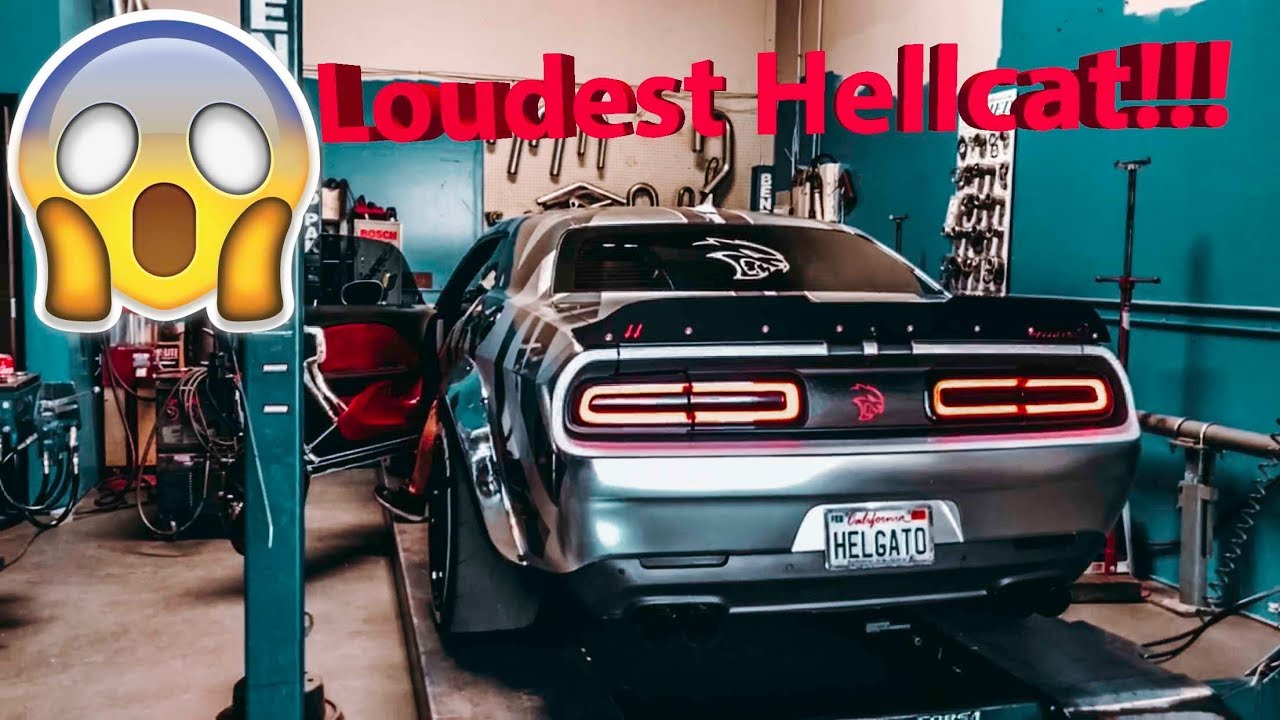 HELLGATO GETS LOUDER!!! Best hellcat exhaust ? - YouTube