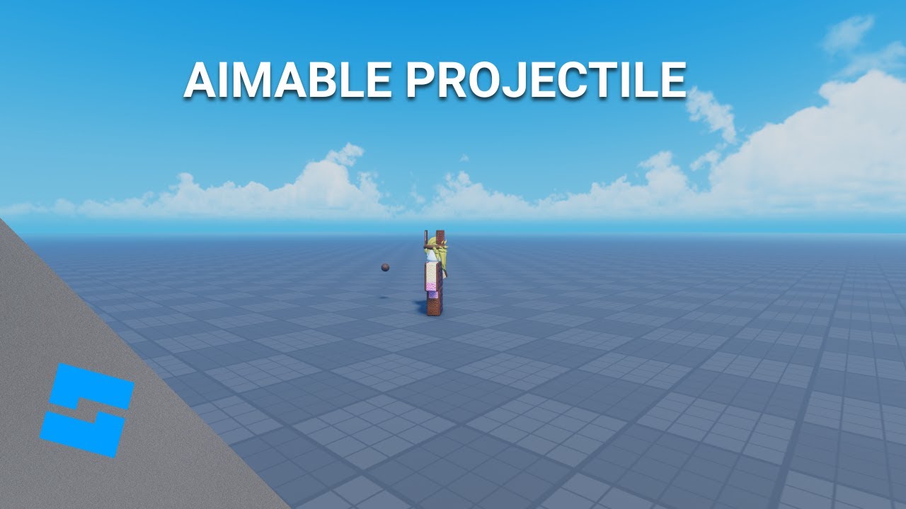 How to make an AIMABLE projectile in Roblox Studio - YouTube