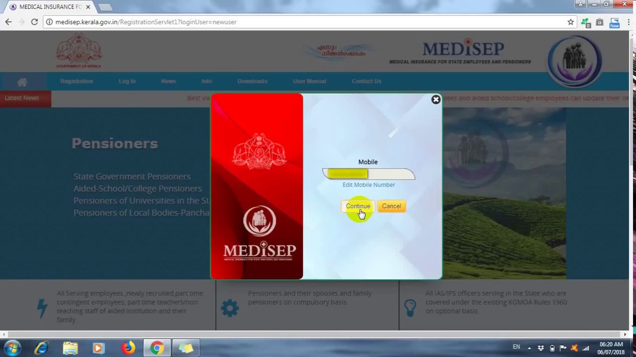 How to Register in MEDISEP(Medical Insurance for State Employees and ...