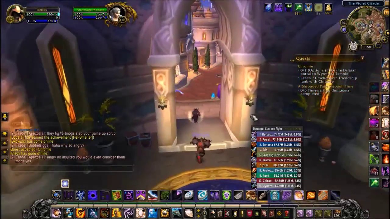 How to get to Chromie - Chromie Quest Scenario - YouTube