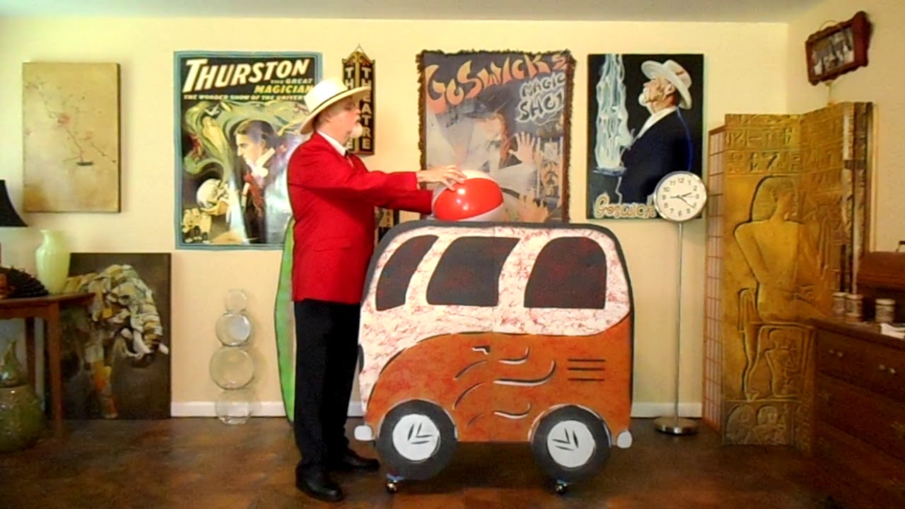 Surfboard Bus (Illusion) by Tim J. Goswick of Goswicks Magic Books ...