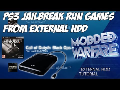 (EP 4) Running PS3 Games from an External Hard Drive (NTFS/FAT32)