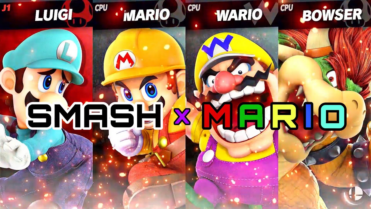 Super Smash Bros Ultimate x Mario / Gameplay!🔥🔥🔥 - YouTube