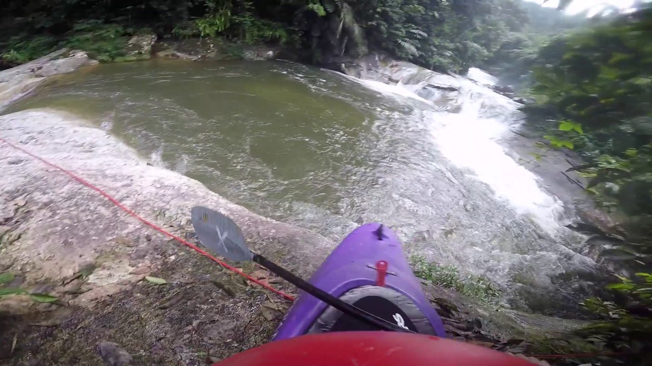 Pos Dipang Waterfall First Descent - YouTube