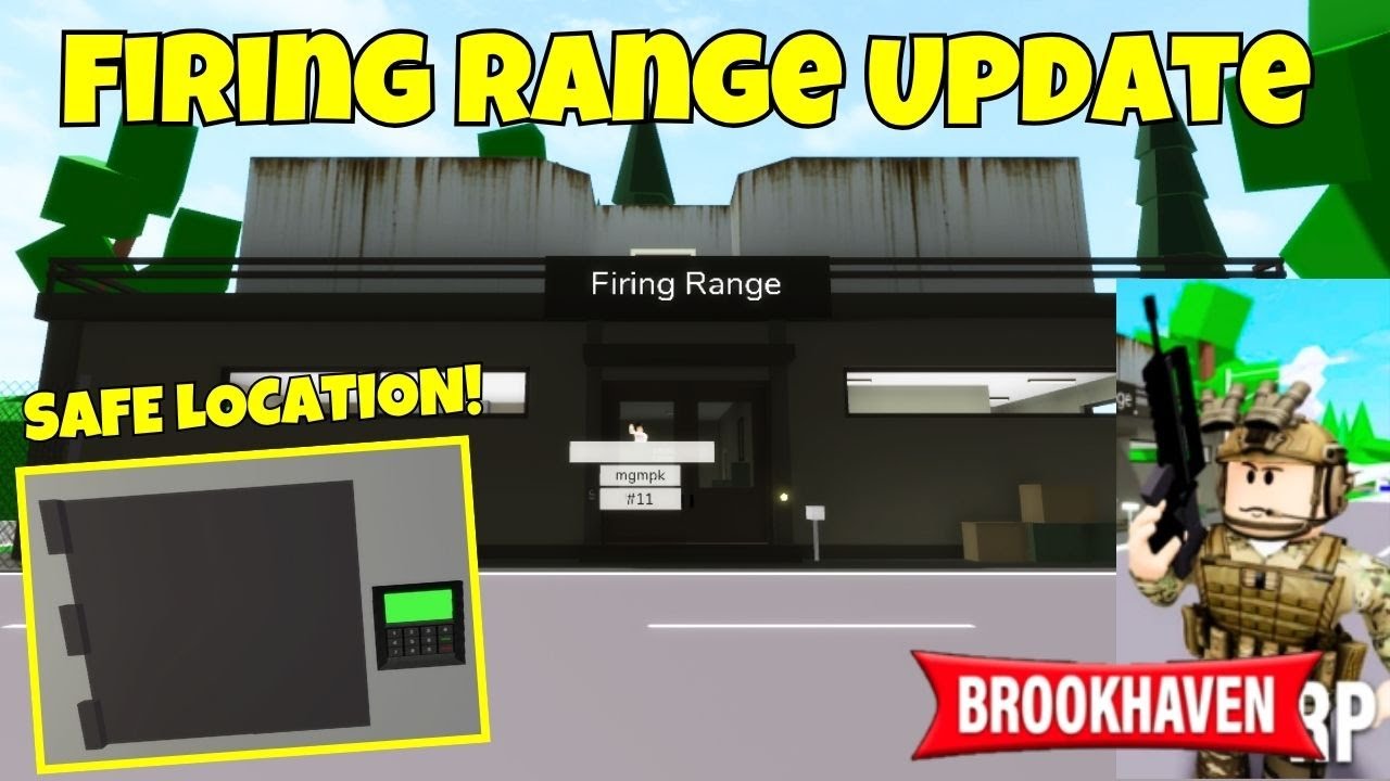 ALL *SECRETS + SAFE LOCATION* IN FIRING RANGE RP SET UPDATE ...