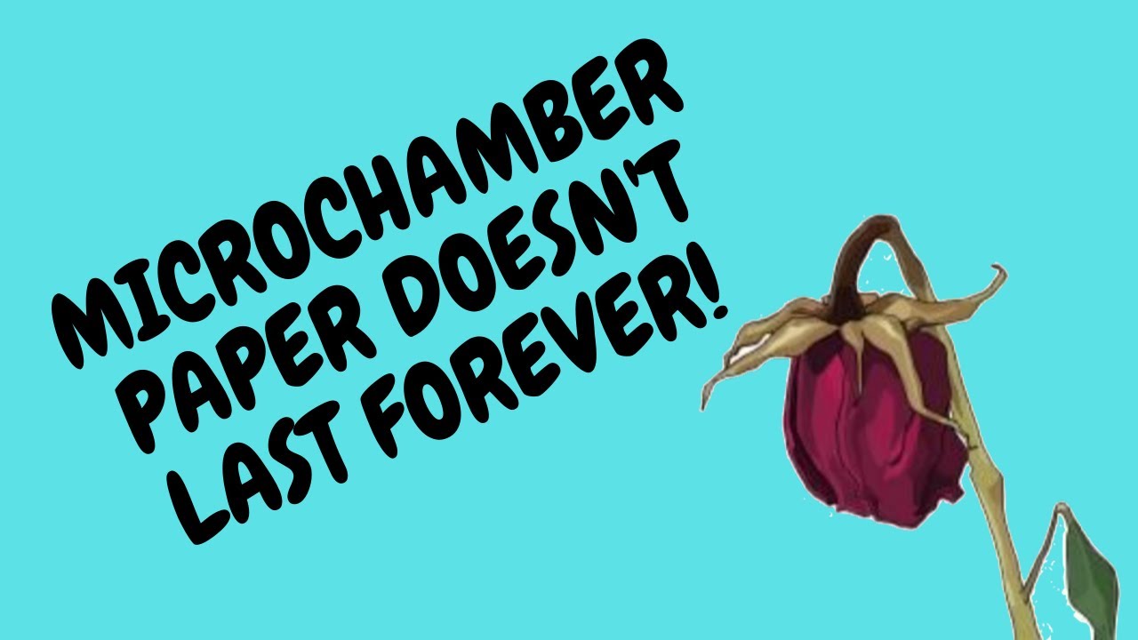 TIPS & TRICKS - Replace Microchamber Paper for your comic books? - YouTube