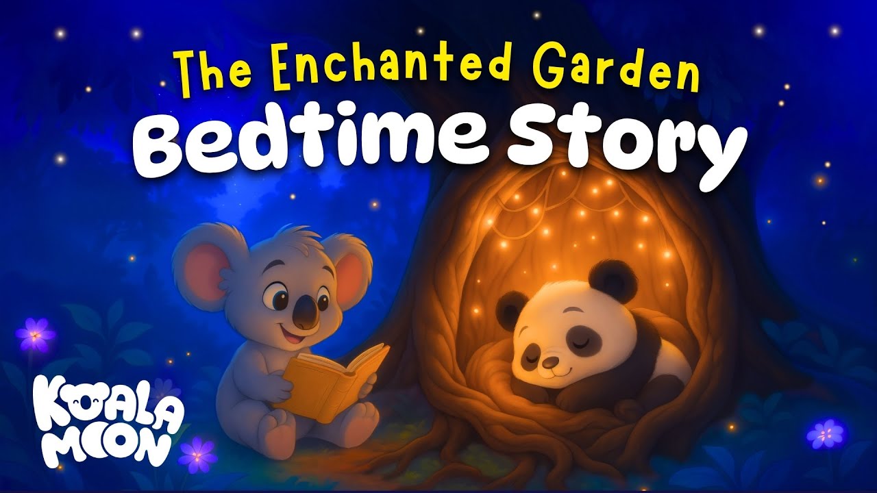 The Enchanted Garden 🐨💜 Calming Bedtime Stories from Sleepy Forest 💤 ...