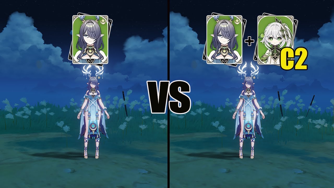 C0 Lauma DPS?? - Lauma With and Without Nahida // Genshin impact - YouTube