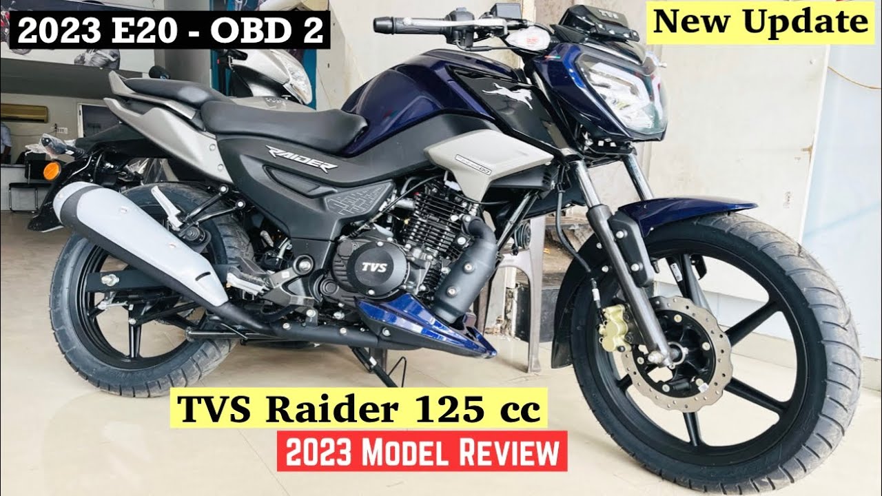 🔥Tvs Raider 125 cc 2023 Model Review | On Road Price: Mileage & New ...