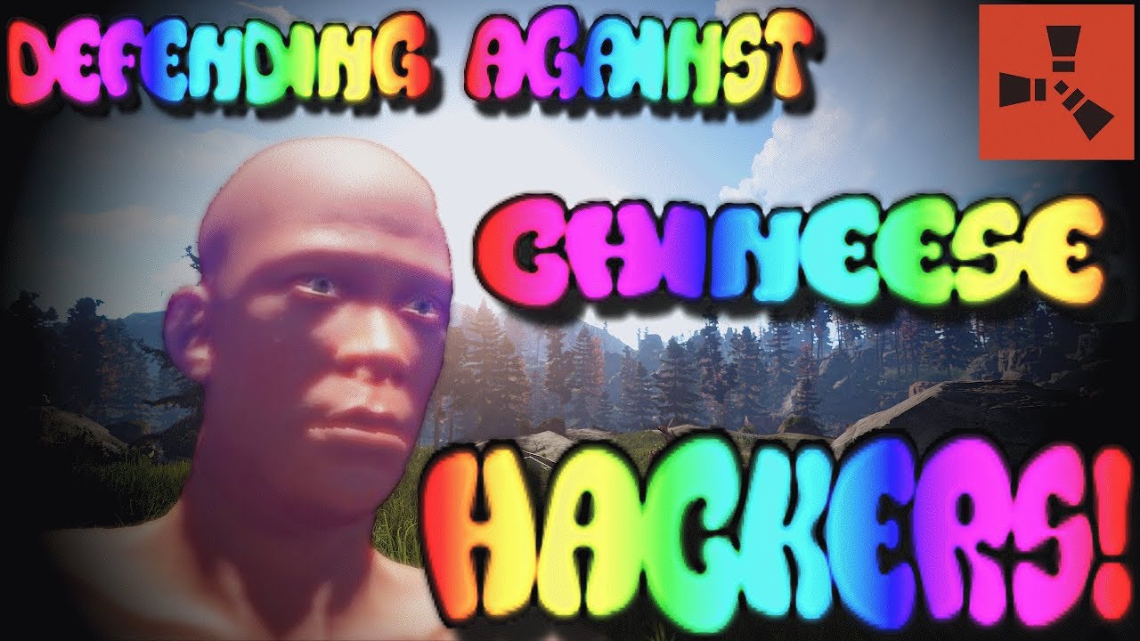 2v9 raid defense v.s. Chinese HACKERS? | RUST - YouTube