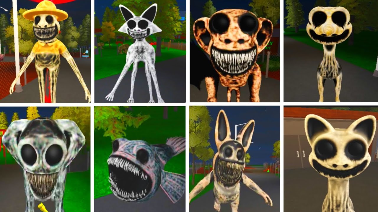 New Zoonomaly Find All Monster Morphs #roblox - YouTube