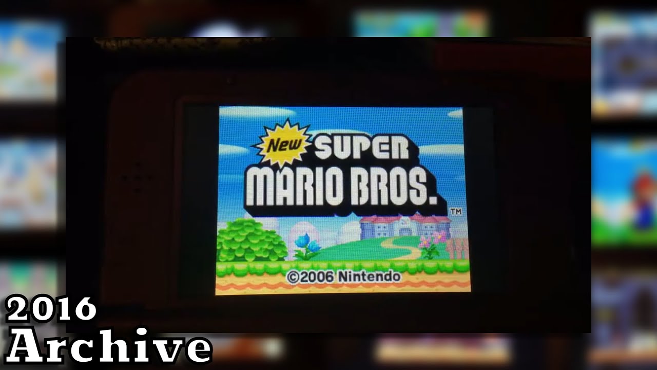 New Super Mario Bros Playthrough - Complete Series (2016) - YouTube