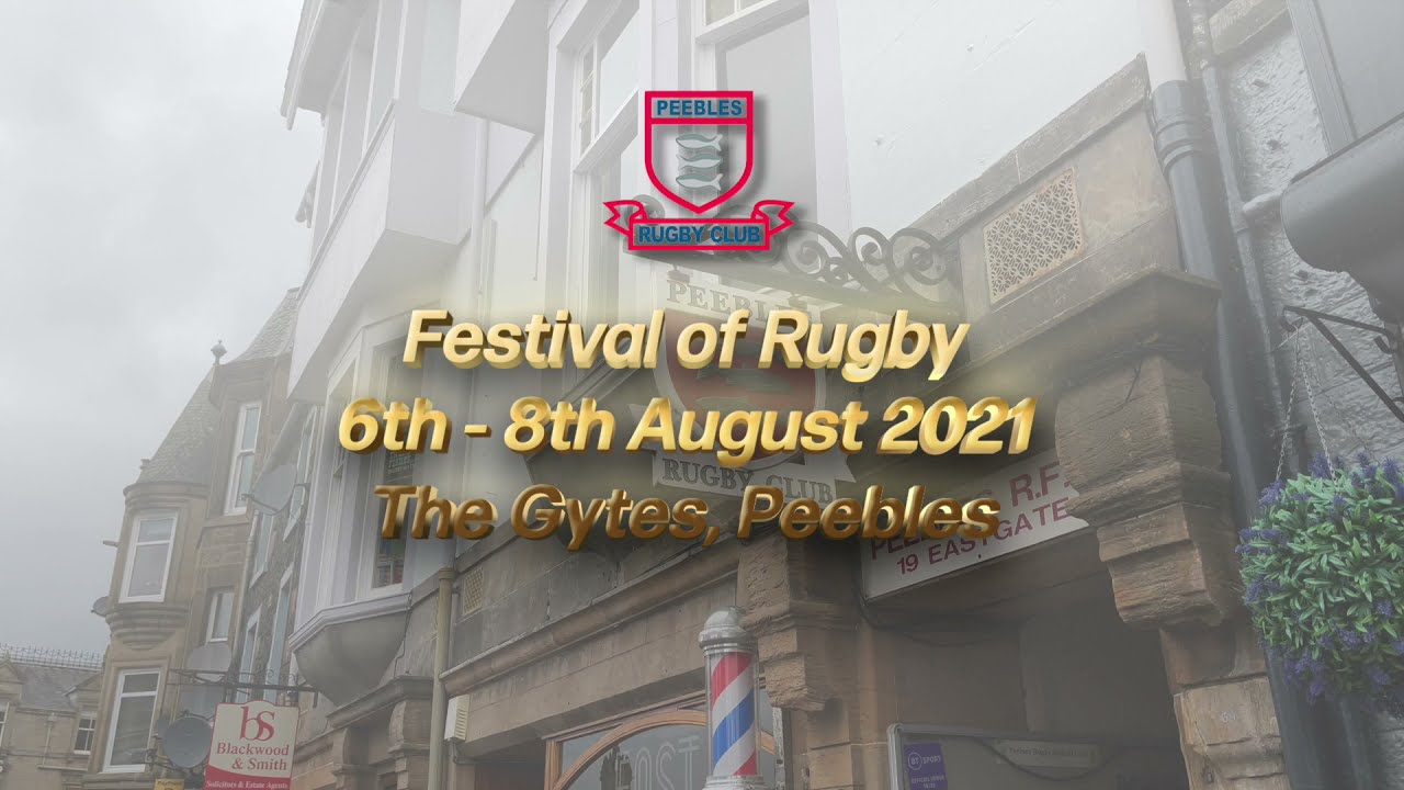 Peebles Rugby Club - Festival of Rugby 2021 - Introduction - YouTube