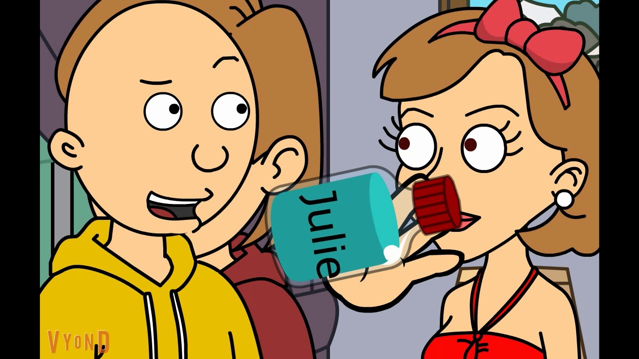 Caillou Turns The Keyou Family Into The Andersons - YouTube