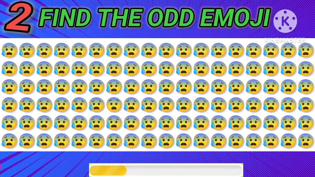 Can You Find The Odd Emoji Out 😯/find the emoji out/#emojigame# ...