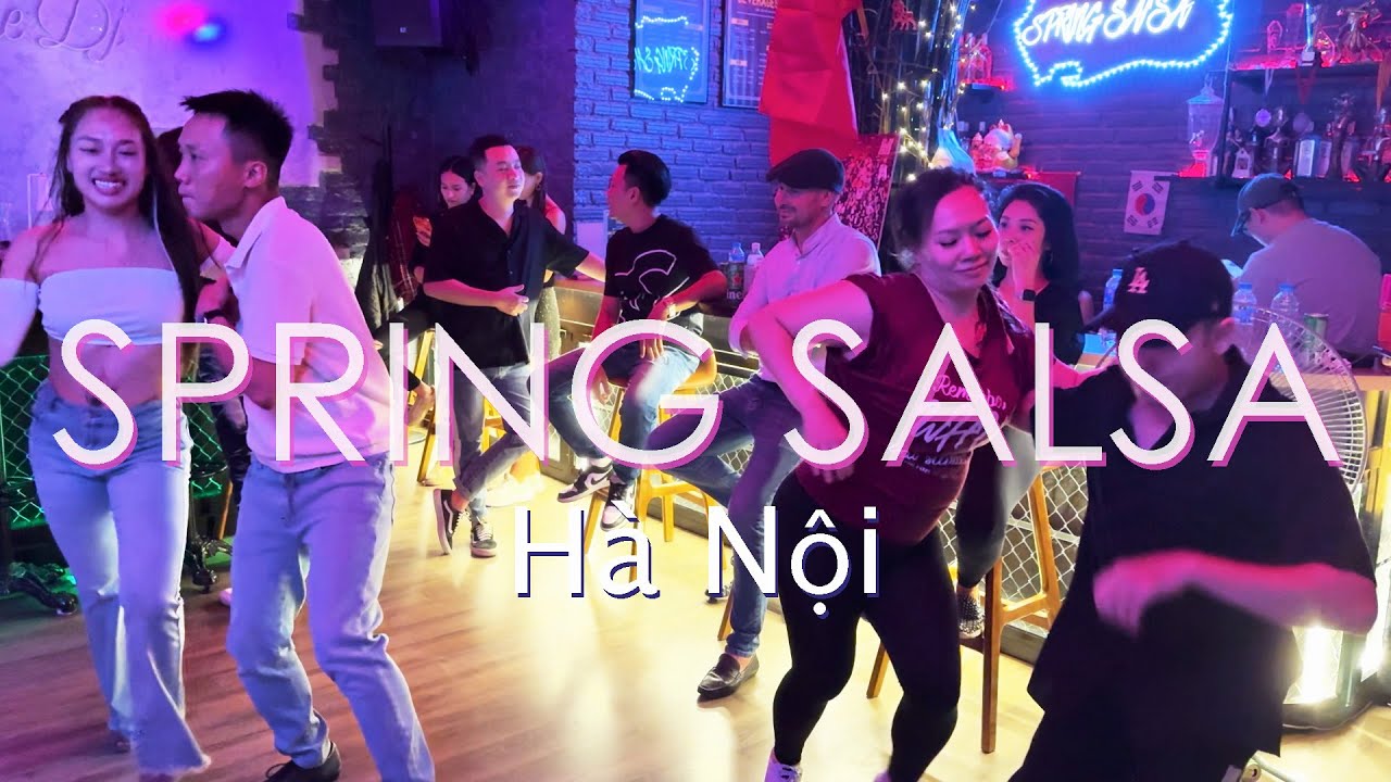 Dancers at the Spring Salsa Latin Social : Hanoi - YouTube