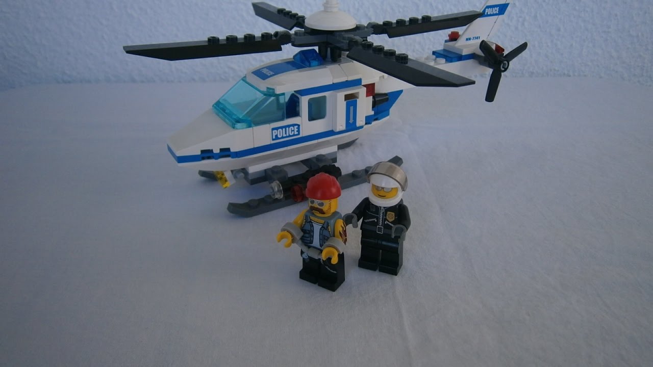Lego City : Police Helicopter, Set 7741 & Extra Minifigure - YouTube