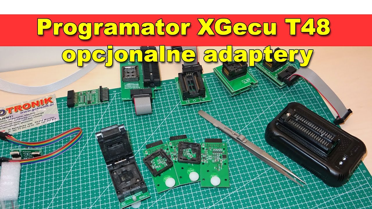 XGecu T48 programator uniwersalny TL866-3G eneracji + opcjonalne ...