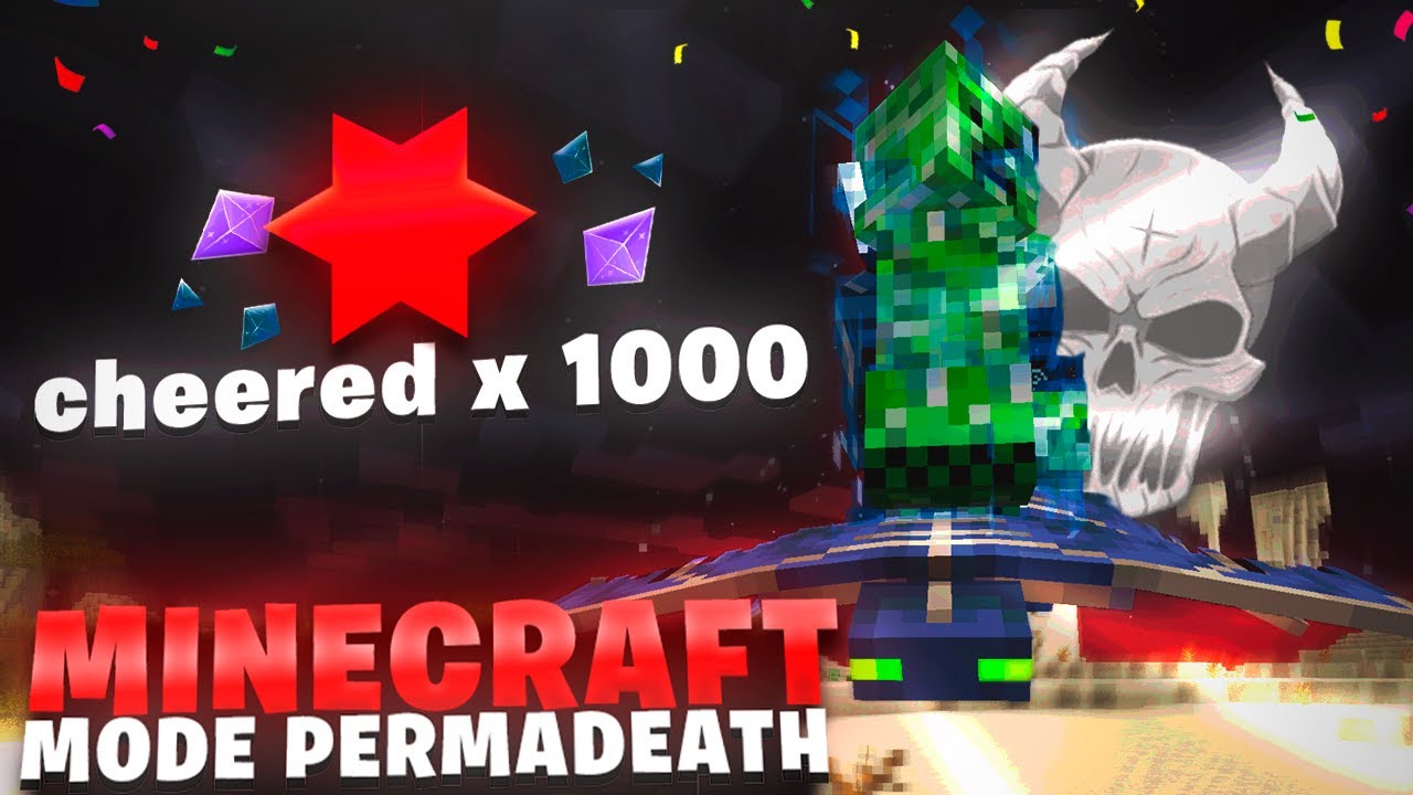 Minecraft en mode PERMADEATH 💀 | Spécial 50 000 abonnés - YouTube