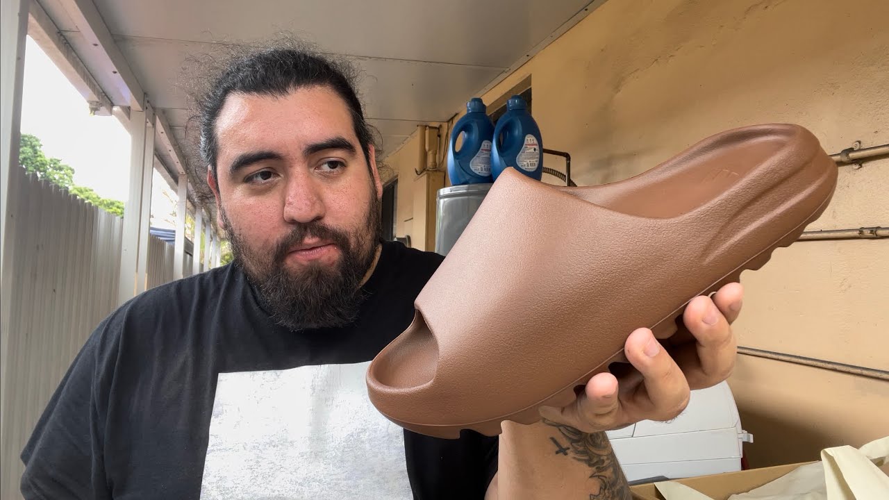 Adidas Yeezy YZY Slide Flax 2022 | Adidas In-Store Pickup - YouTube