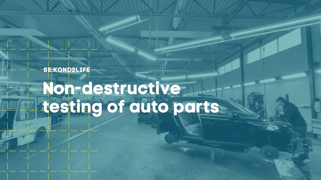 Non-destructive testing of auto parts - YouTube