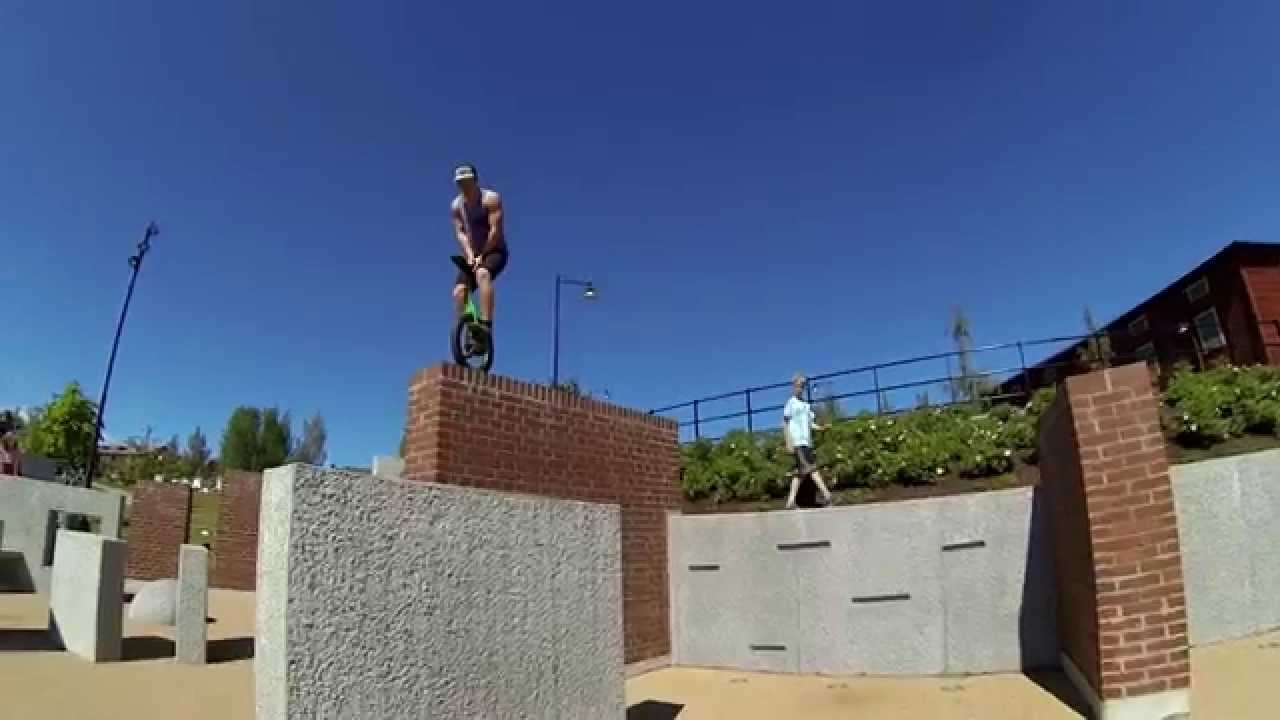 Extreme unicycling - Marcus Hahn and Albin Jonsson - YouTube