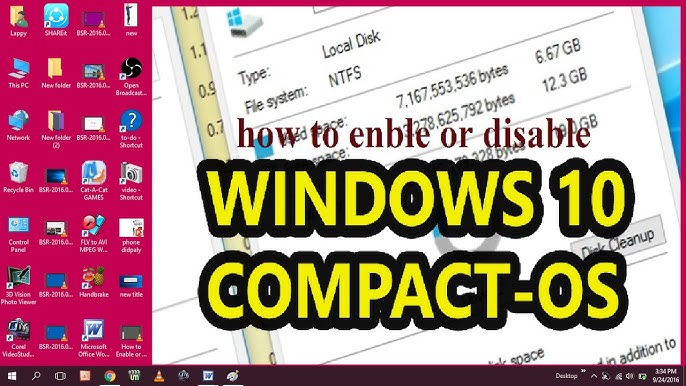 What Is Compact Os In Windows 10 And How To Enable It To
