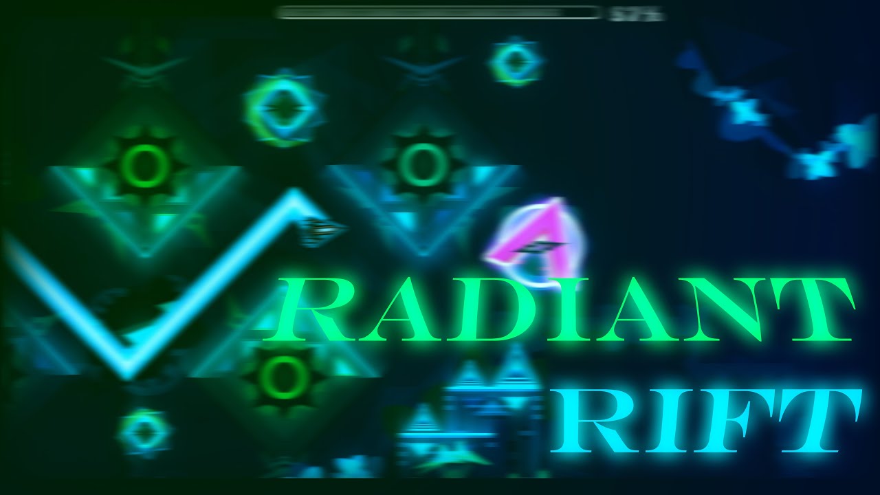 "Radiant Rift" by ImMaxX1 (Easy Demon) 100% | Geometry Dash 2.2 - YouTube