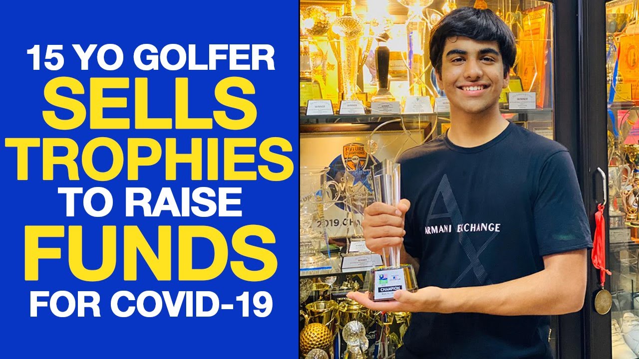 COVID-19: Golfer Arjun Bhati Raises Fund By Selling Trophies | NewsMo ...
