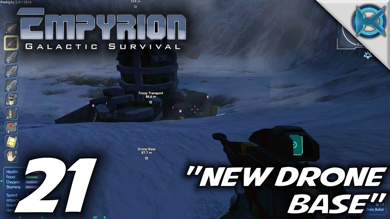 Empyrion Galactic Survival -Ep. 21- "New Drone Base" -Empyrion Gameplay ...