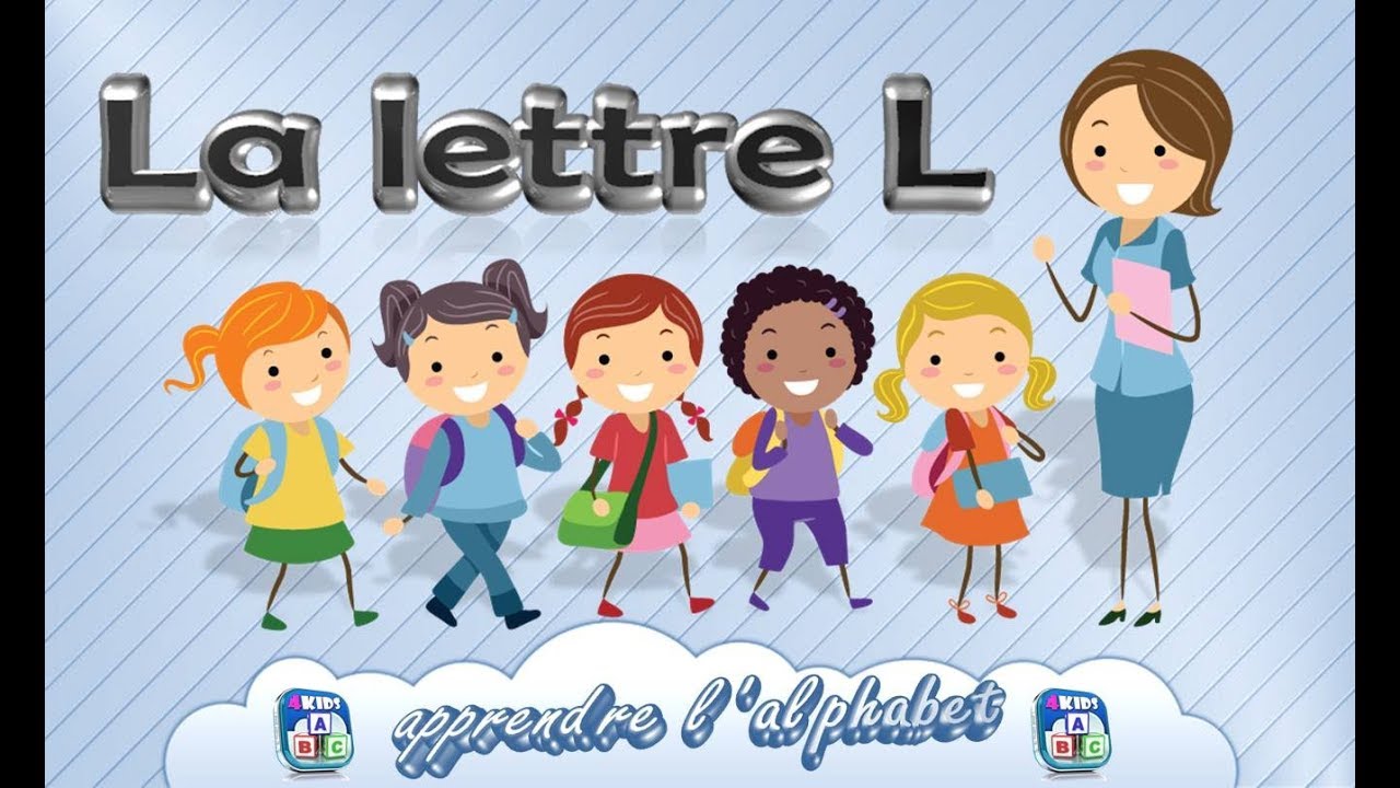 La lettre L - apprendre l'alphabet - Français Maternelle - pour enfants ...