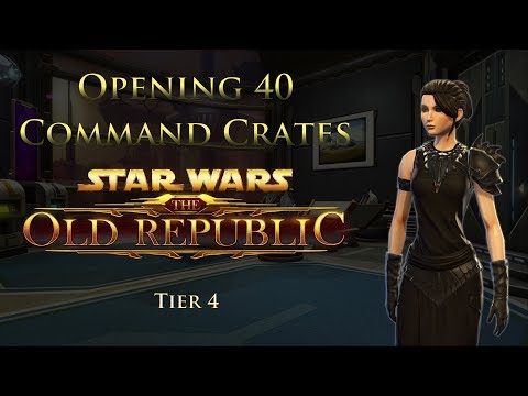 SWTOR: Opening 40 More Tier 4 Command Crates! (Shadow)