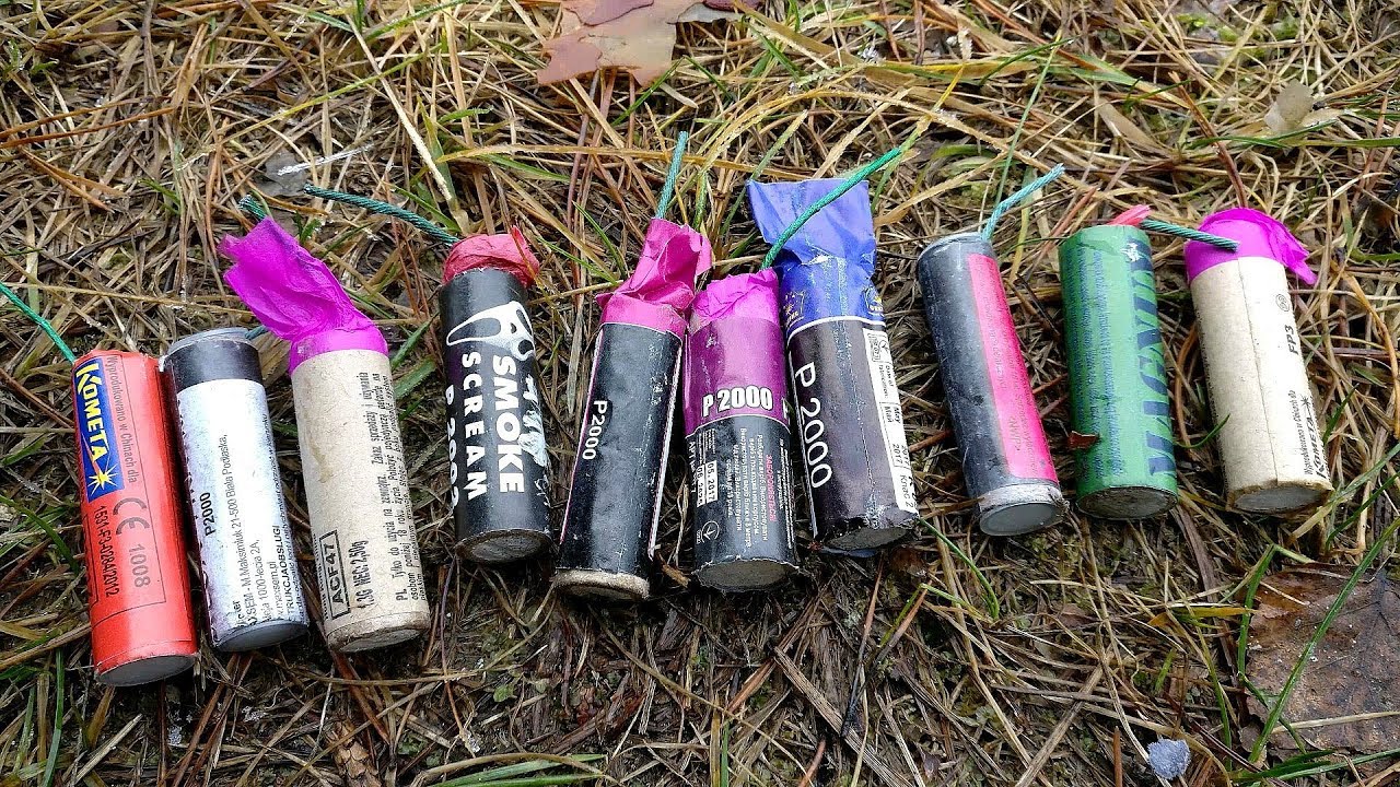🔥FIRECRACKERS POWER TEST💣💥🔴P2000 - YouTube