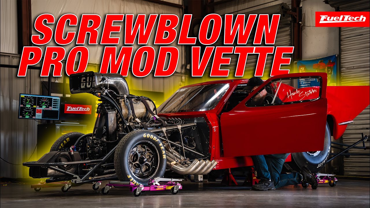 Screw-Blown Pro Mod Corvette on our Dyno! | Stubbs Racing - YouTube