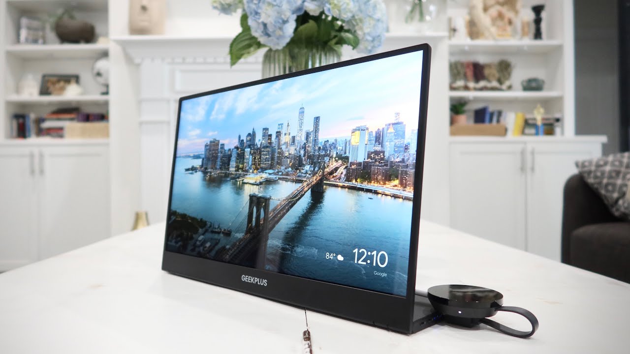 BEST Portable Monitor - GeekPlus D150 Touchscreen - YouTube