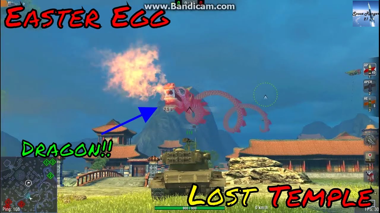 EASTER EGG!!! Lost Temple || World of Tanks Blitz - YouTube