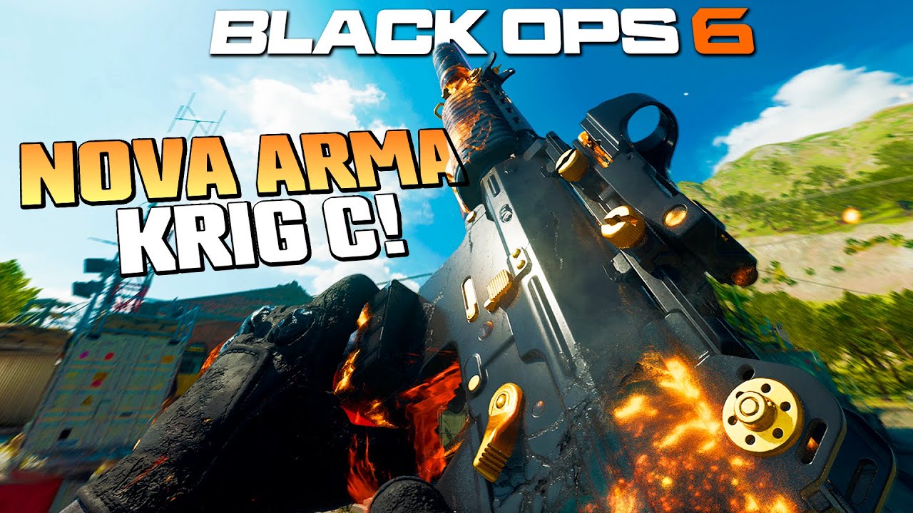 A NOVA ASSAULT KRIG C e os NOVOS MAPAS do BLACK OPS 6 estão... - YouTube