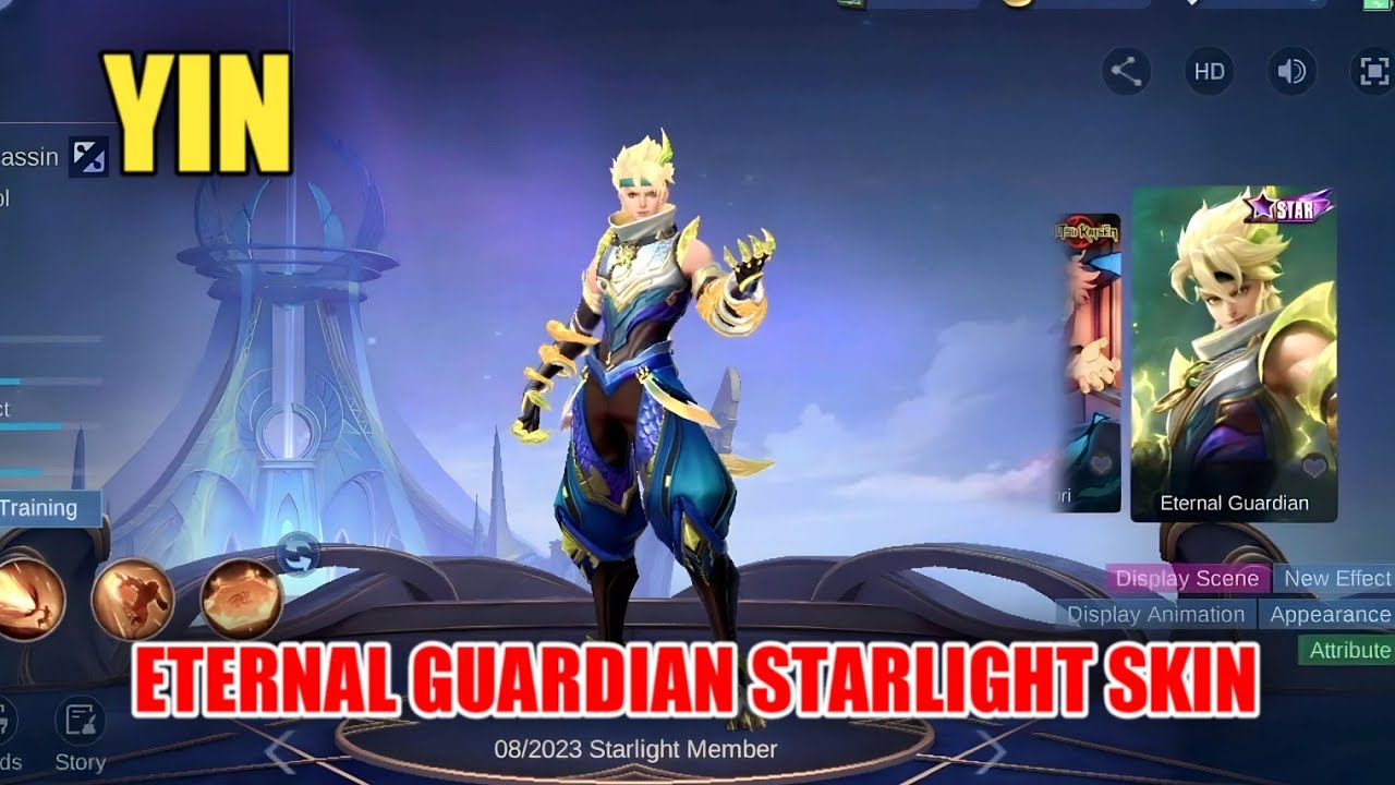 UPCOMING YIN ETERNAL GUARDIAN STARLIGHT SKIN | SKIN UPDATE | Mobile ...