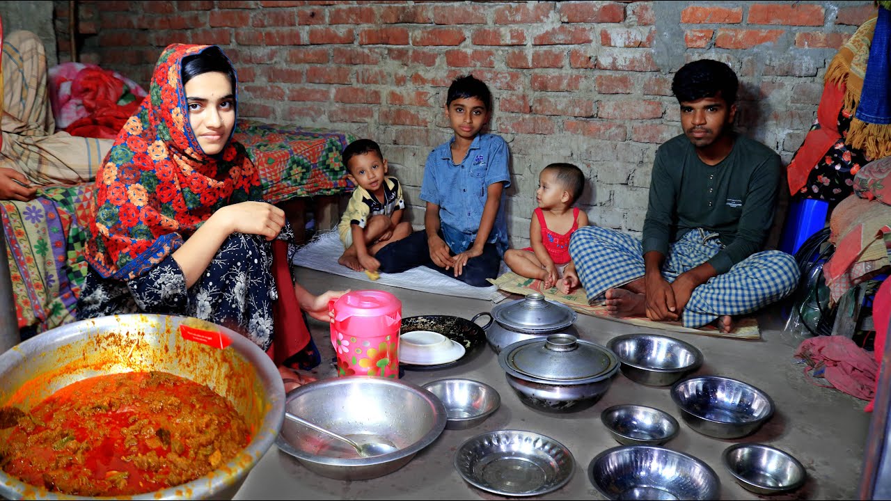 Poor Muslim Family Ramadan Seheri eating show 😇 Seheri se subh tak ki ...