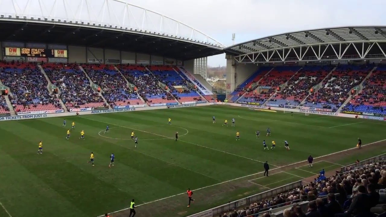 DW Stadium - Wigan Athletic – Derby County 0:2, 06.04.2015 - # ...
