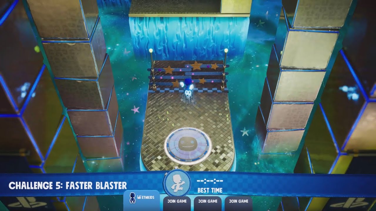Sackboy: A Big Adventure Challenge 5: Faster Blaster PS5 Gameplay Playthrough 100 - YouTube
