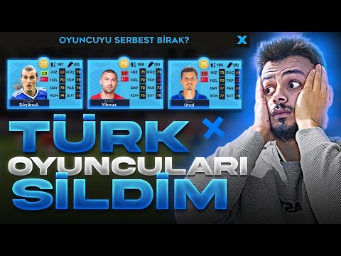 TÜRK OYUNCULARIMI SİLDİM! DREAM LEAGUE SOCCER 2022